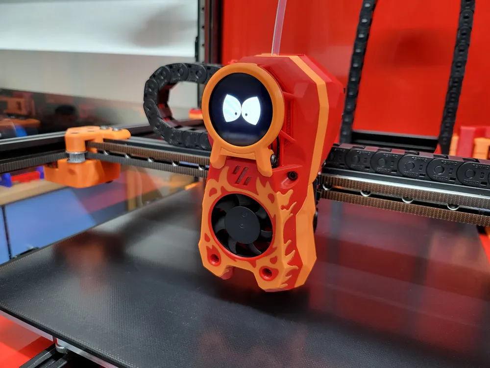 Knomi V2 Display Mount for the Voron Stealthburner by sp.booth - MakerWorld