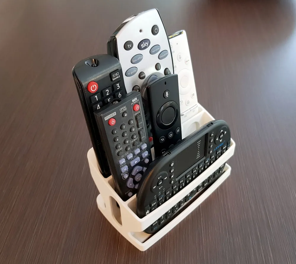 TV Remote Stand\Holder 2 by sp.booth - MakerWorld