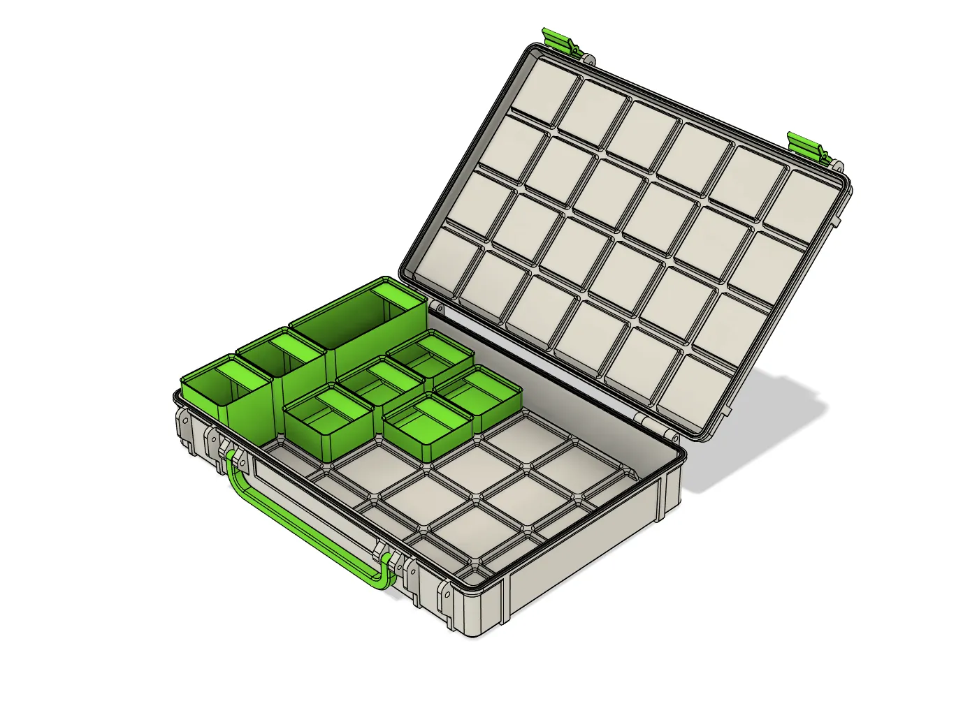 Gridfinity Rugged Case "Light" R3 - 150+ SIZES Remixed by suit1337 ...