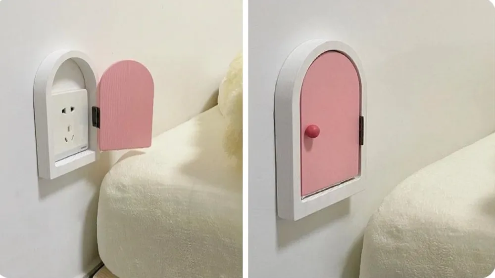 Cute Outlet Cover by Dante - MakerWorld