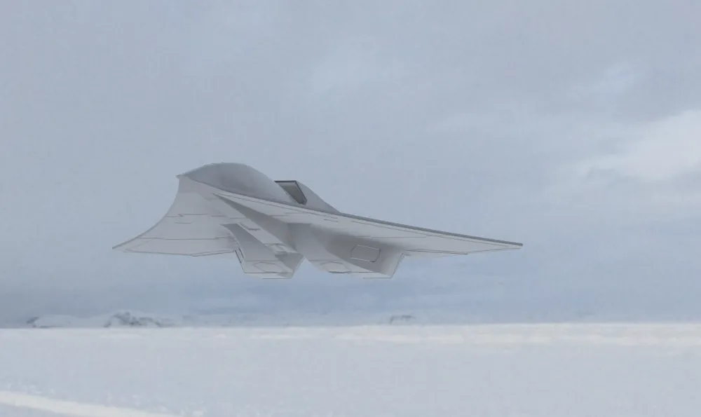 futuristic UAV - Free 3D Print Model - MakerWorld