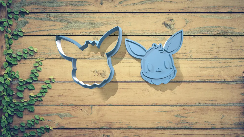 Conjunto de Cortadores de Galletas Pokémon / Pikachu Eevee Pokeball por ...