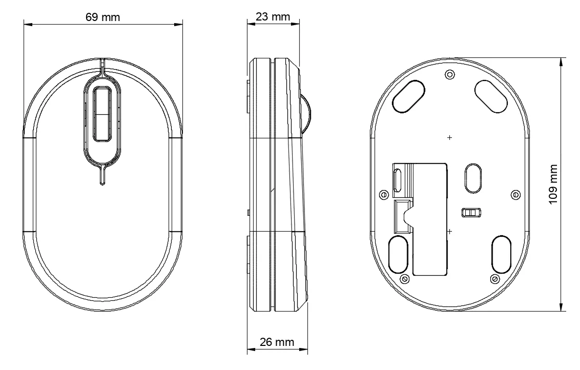 Wireless Color Customizable Mouse - Free 3D Print Model - MakerWorld