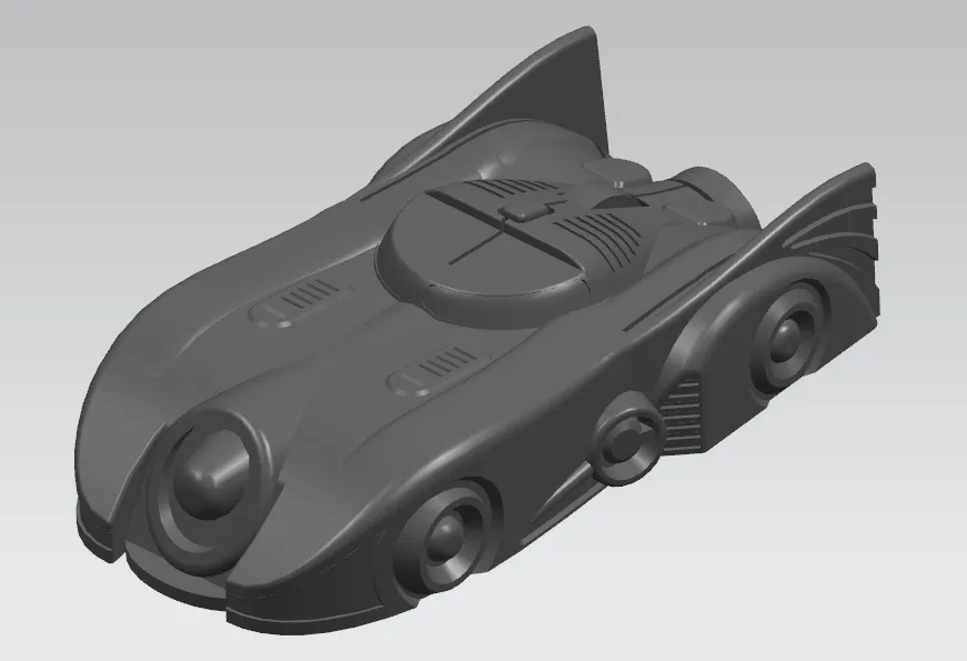 Batmobile Wireless Mouse by W.drop2027 MakerWorld: Download Free 3D Models