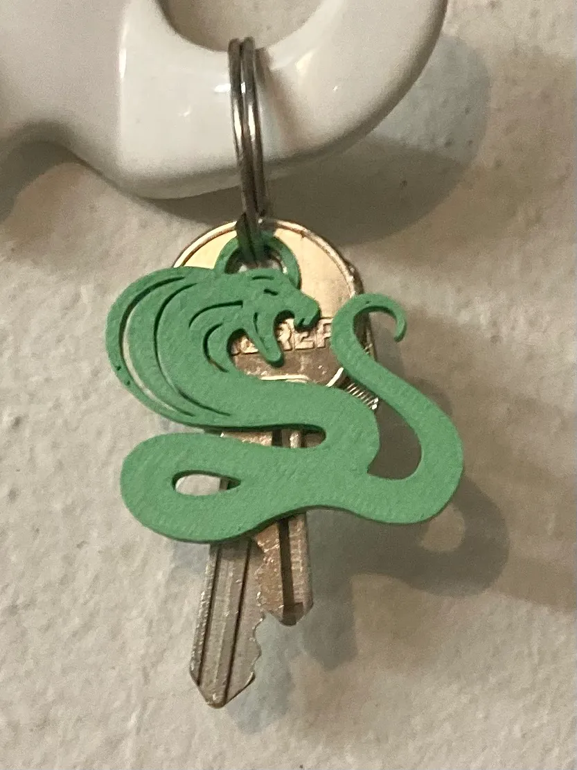 cobra snake keychain by 3dmakerfab - MakerWorld