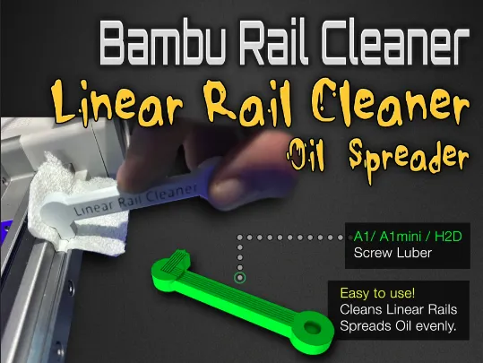 Bambu Z-Axis Lead Screw Lube Helper - Grease Tool - Free 3D Print Model ...