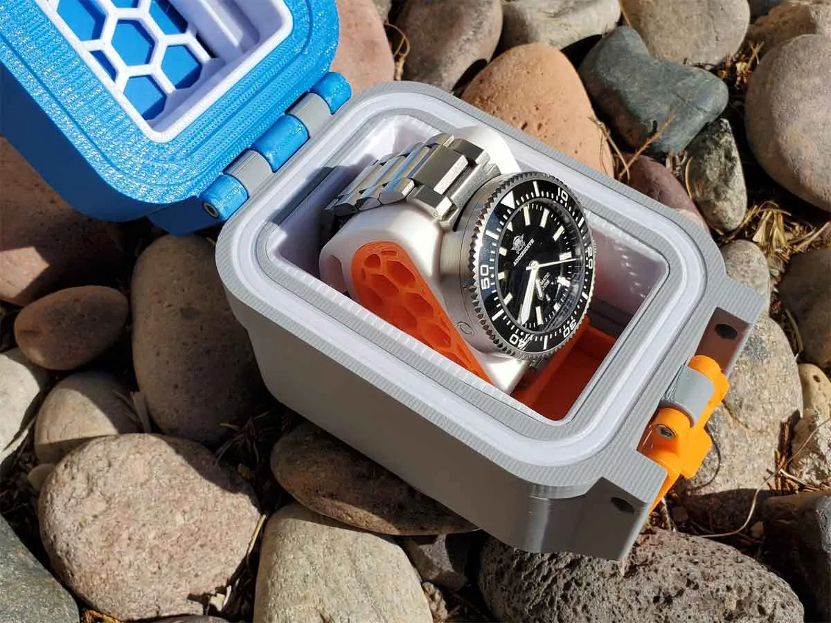 Gridfinity 1x2 Watch Case Version 2.1 (12U) by mystoopidstuff ...