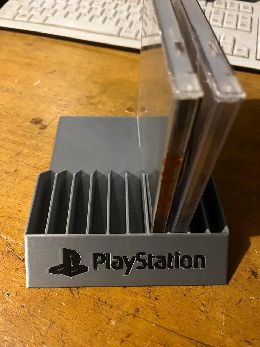 Stand, holder for Playstation 1, PS1 games by Ainon3Dprint - MakerWorld