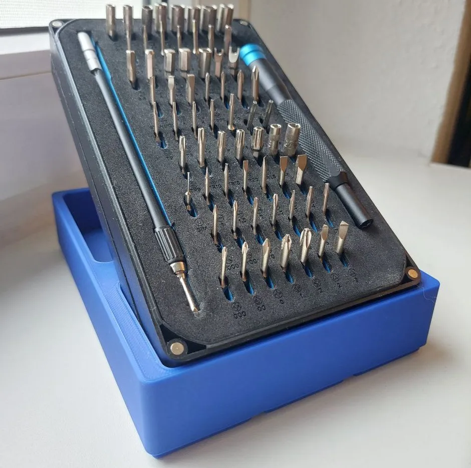 Gridfinity IFIXIT Mako Precision Bit Set - 4x3x5 by user_4236269601 ...