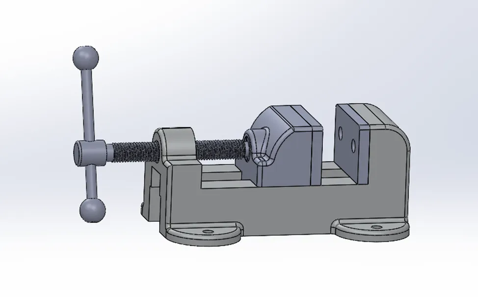 Table vise by Mentech - MakerWorld