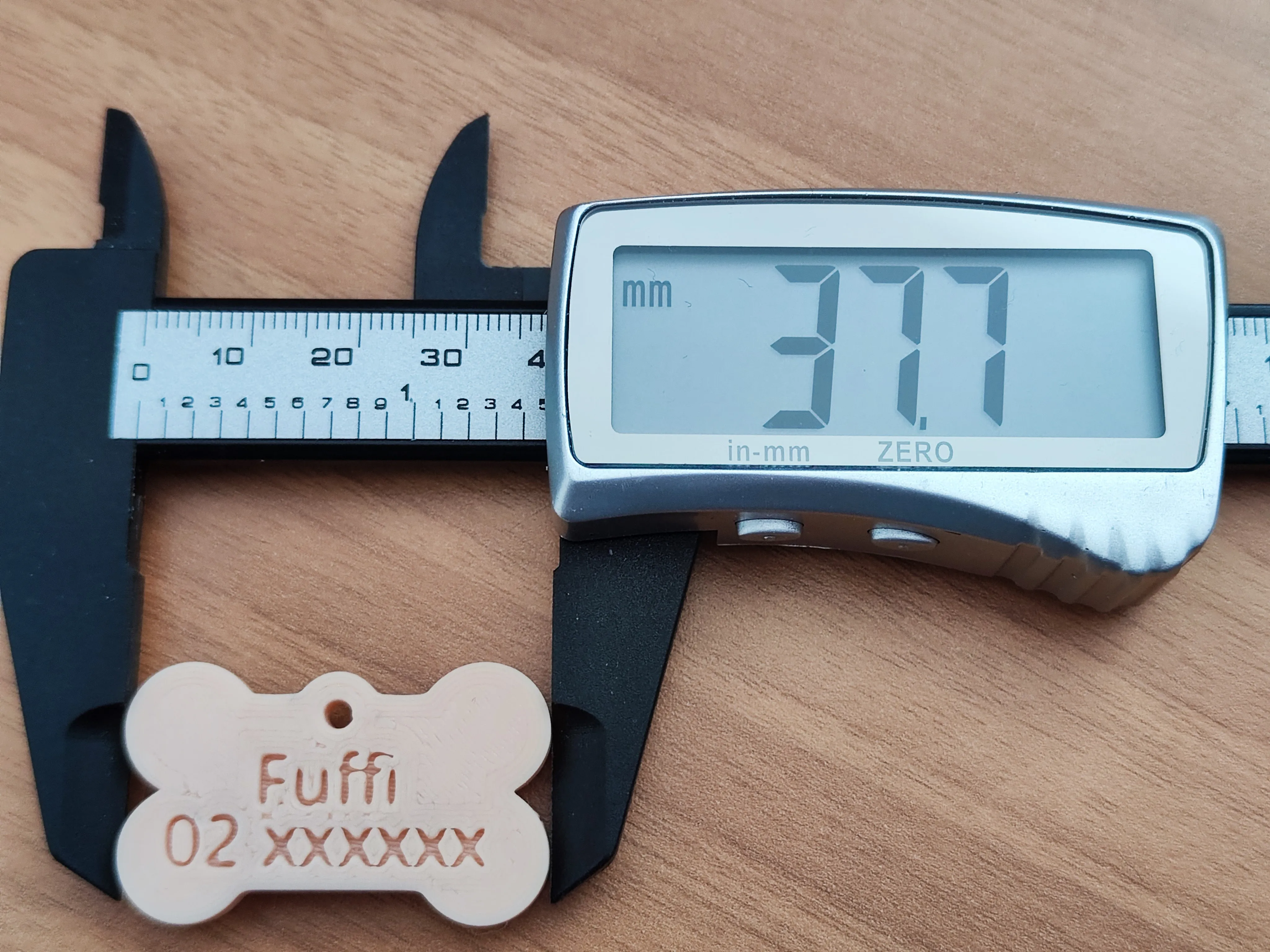 Dog tag Customizable by Creatività in 3D MakerWorld: Download Free 3D ...