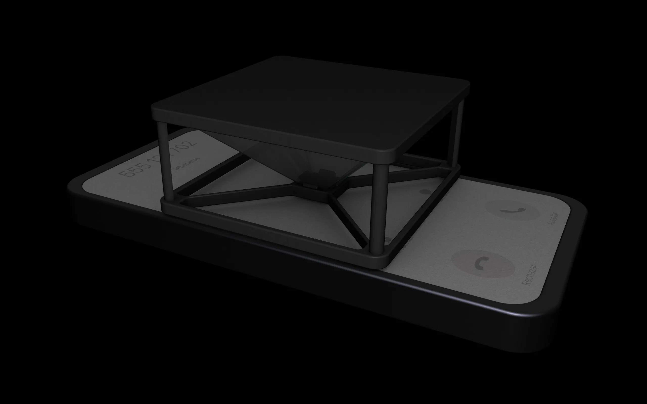 Hologram Pyramid Display by Alsamen - MakerWorld