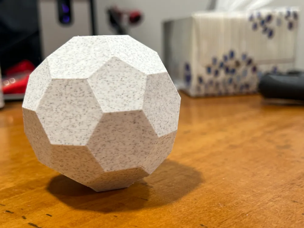 truncated icosahedron by 3DJoe - MakerWorld