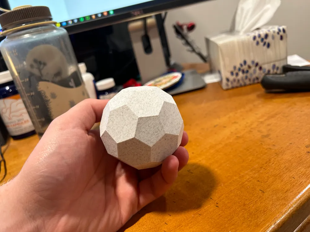 truncated icosahedron by 3DJoe - MakerWorld
