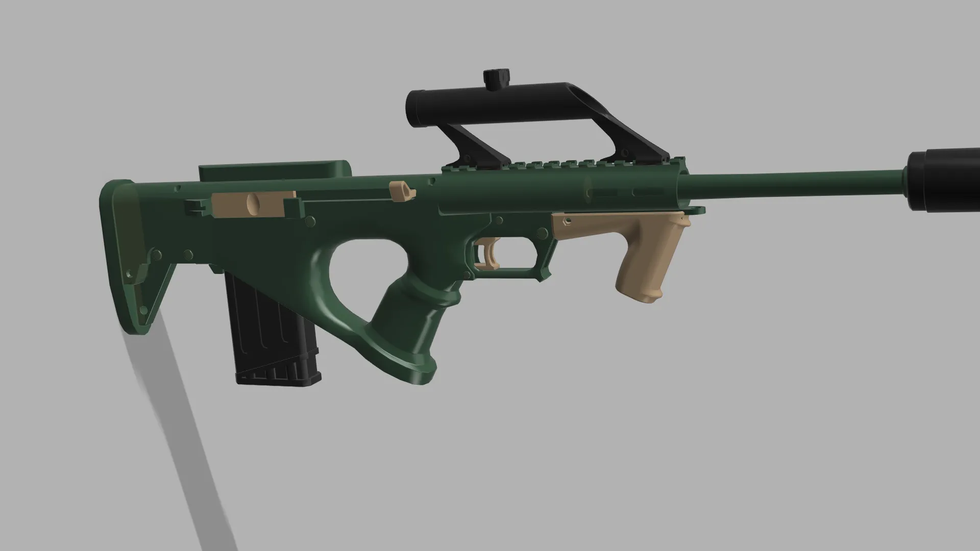 Eight Picatinny Toy Gun grips八款玩具枪皮卡丁尼握把 by 补补觉去 MakerWorld: Download ...