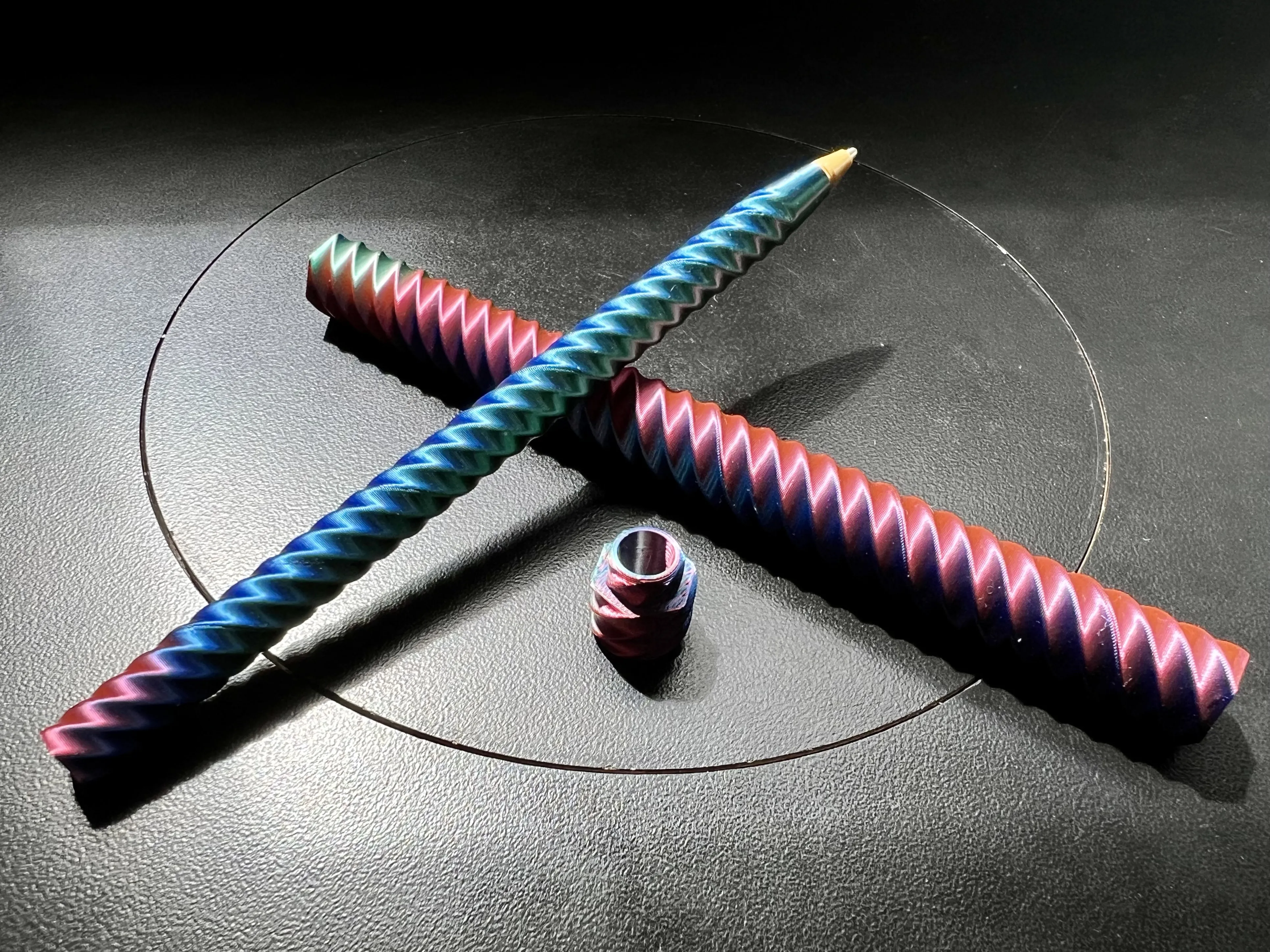 Spiral Fidget Pen Set Bic - Free 3D Print Model - MakerWorld