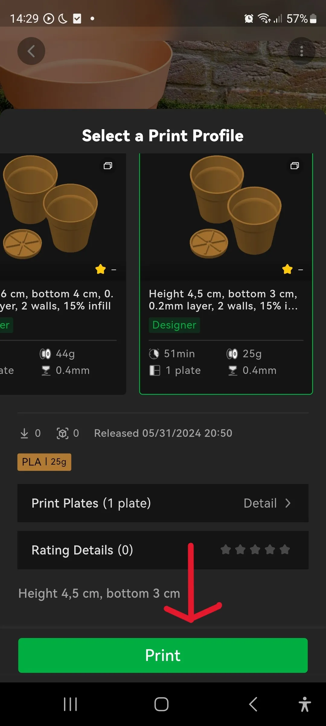 Basic Planters, 11 sizes, with coasters - Free 3D Print Model - MakerWorld