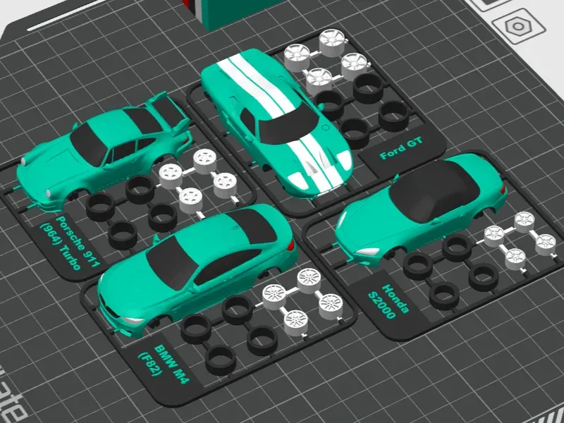 Subaru Impreza WRX STi Sedan (III gen) kit card - Free 3D Print Model ...