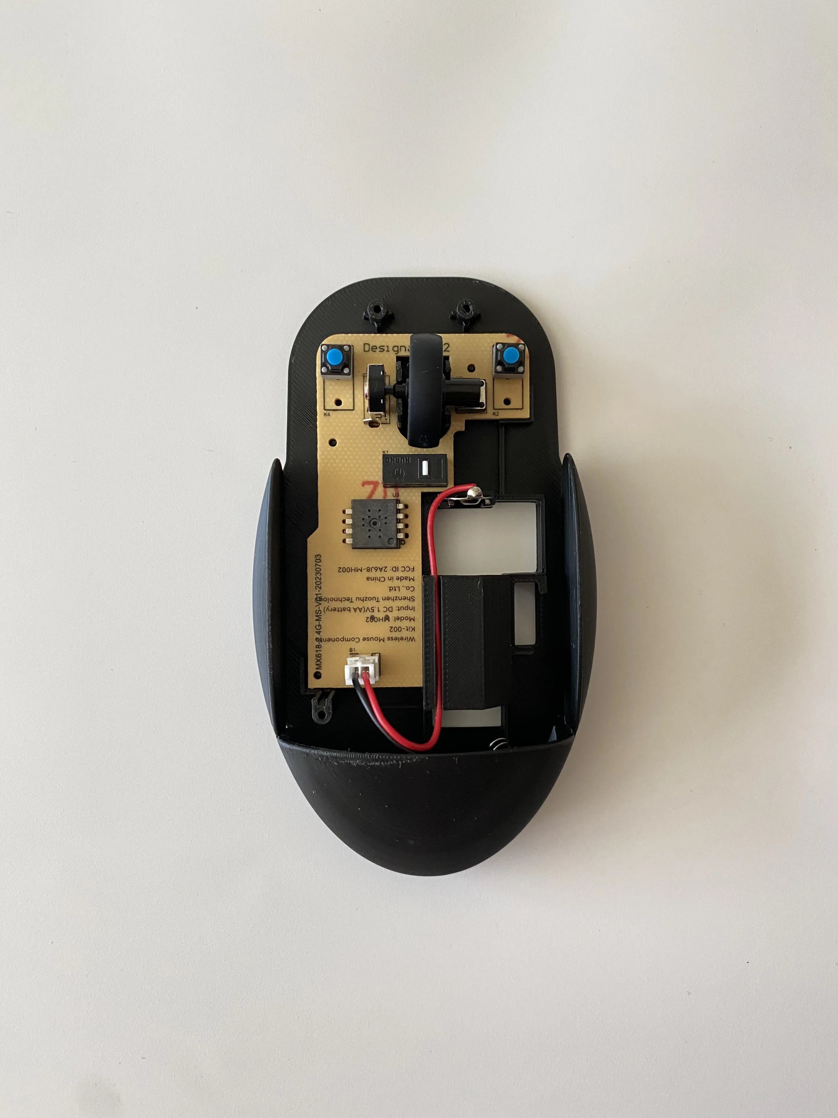 HY-01 Wireless Mouse - Free 3D Print Model - MakerWorld