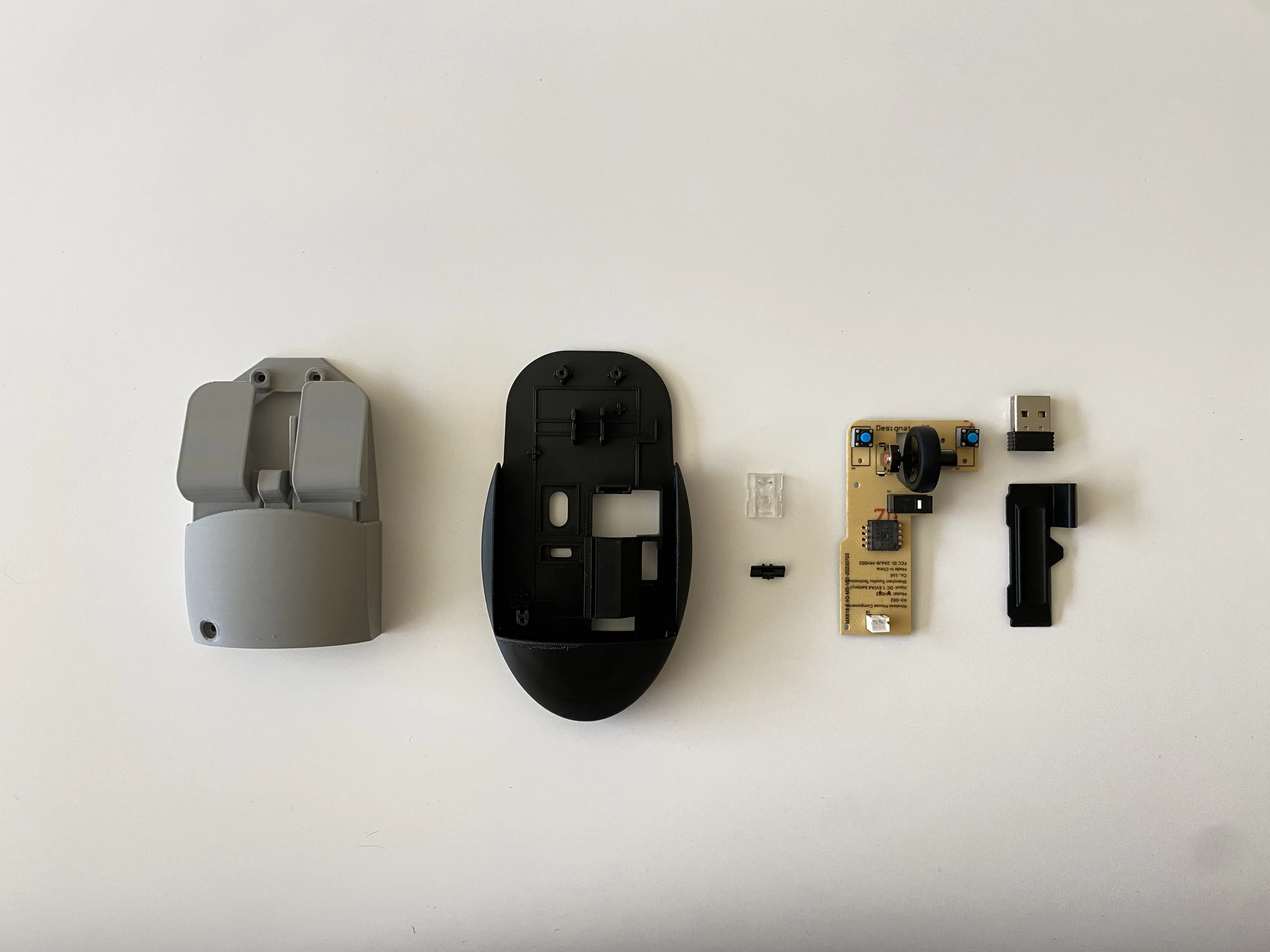 HY-01 Wireless Mouse - Free 3D Print Model - MakerWorld