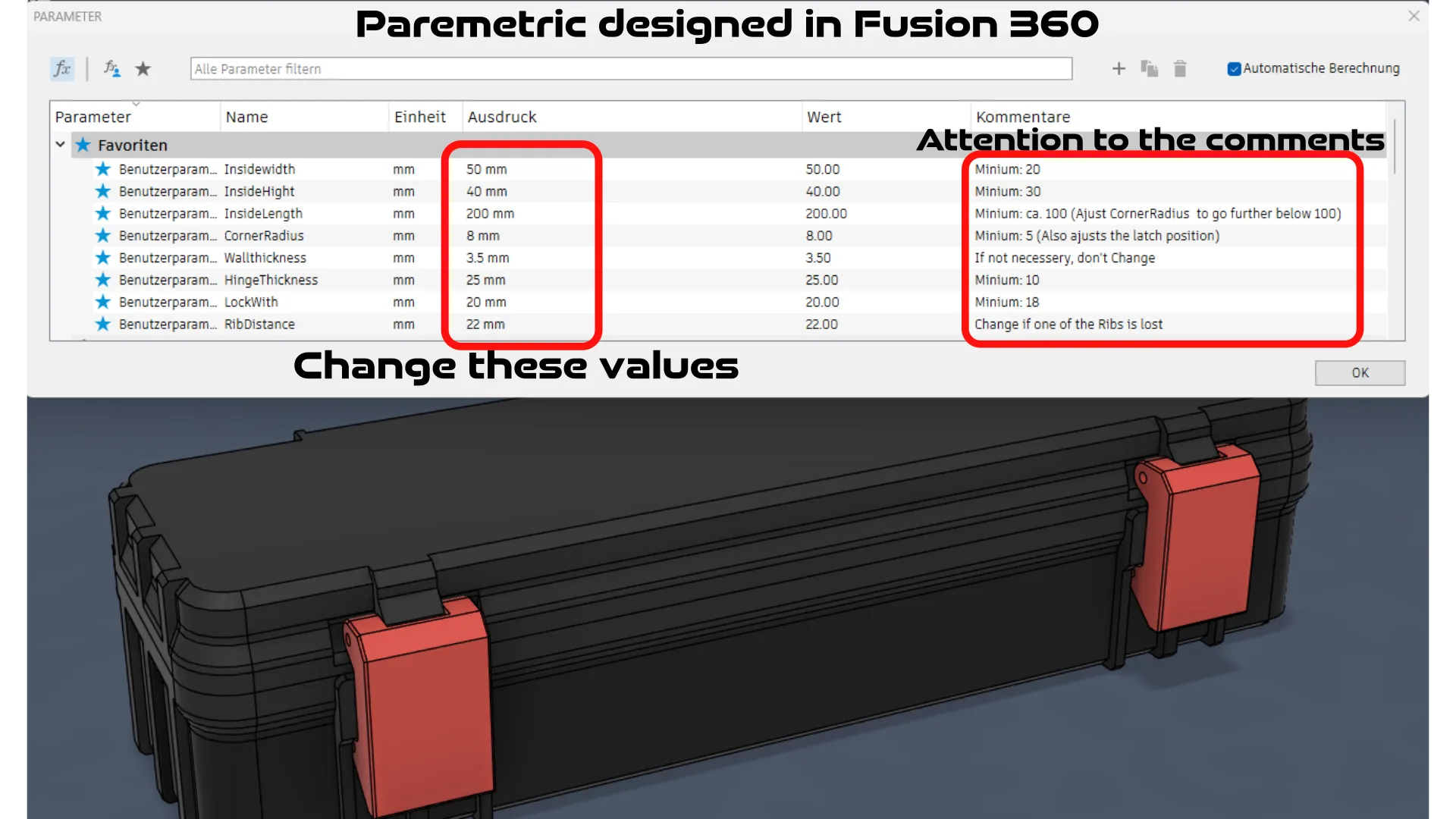 Storage Box DUO (Parametric/Screwless) by RDesigns - MakerWorld