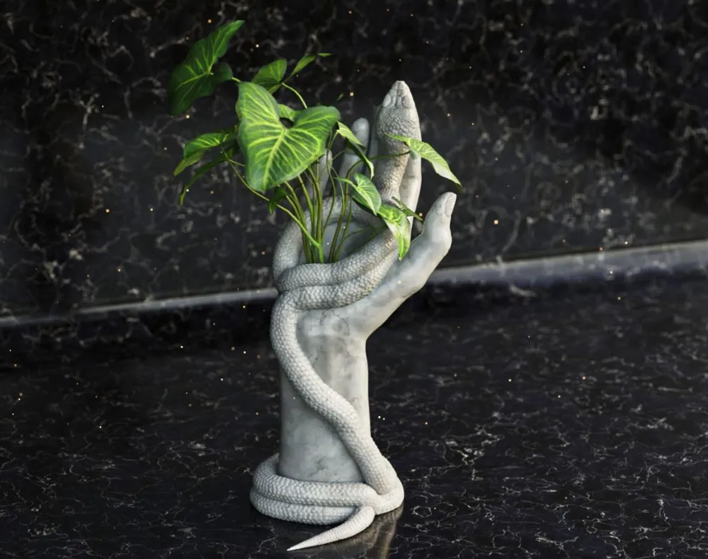 Snake Vase by uni3Dworld - MakerWorld