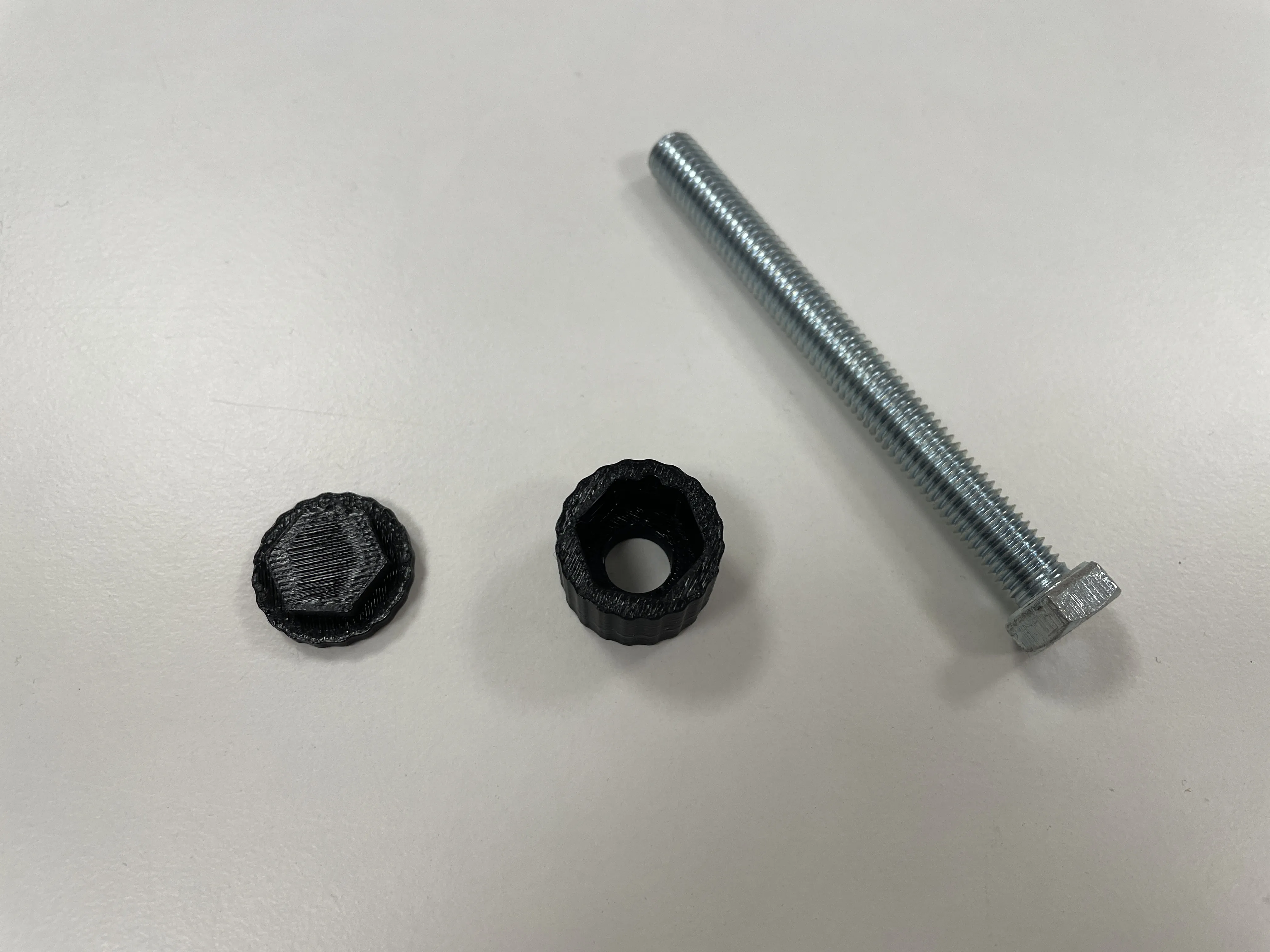 Beach umbrella table tray + pole fastener by mgm86 MakerWorld: Download ...