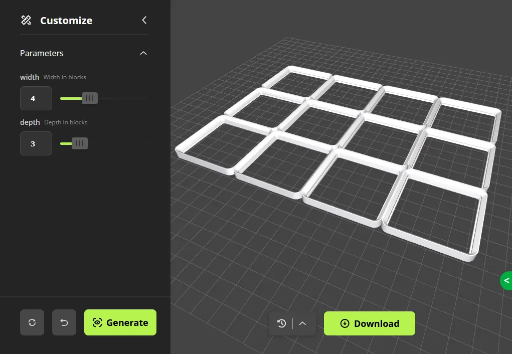 Gridfinity custom box, label and base - Free 3D Print Model - MakerWorld