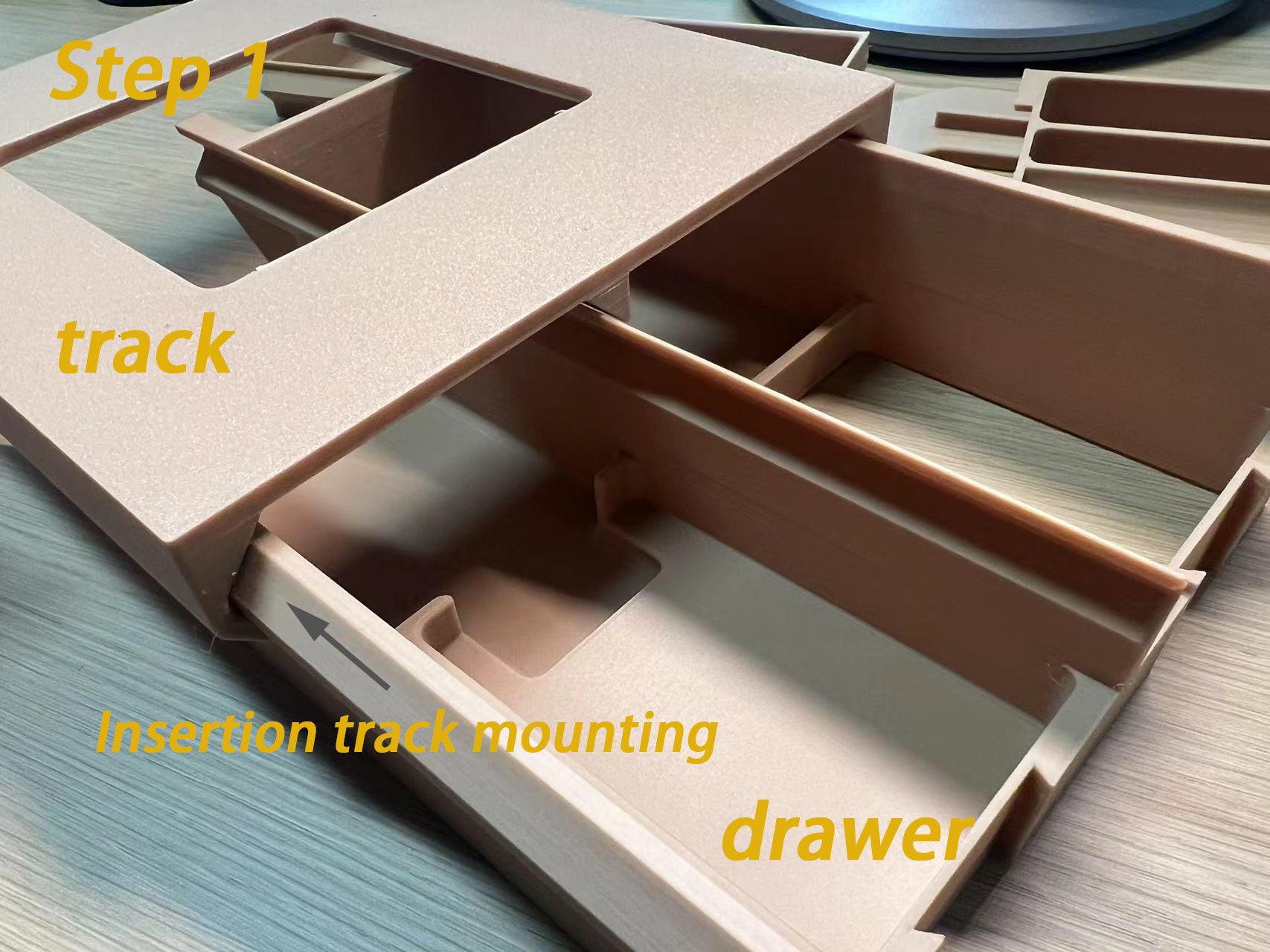 Under Table Drawer by 阿奇 MakerWorld: Download Free 3D Models