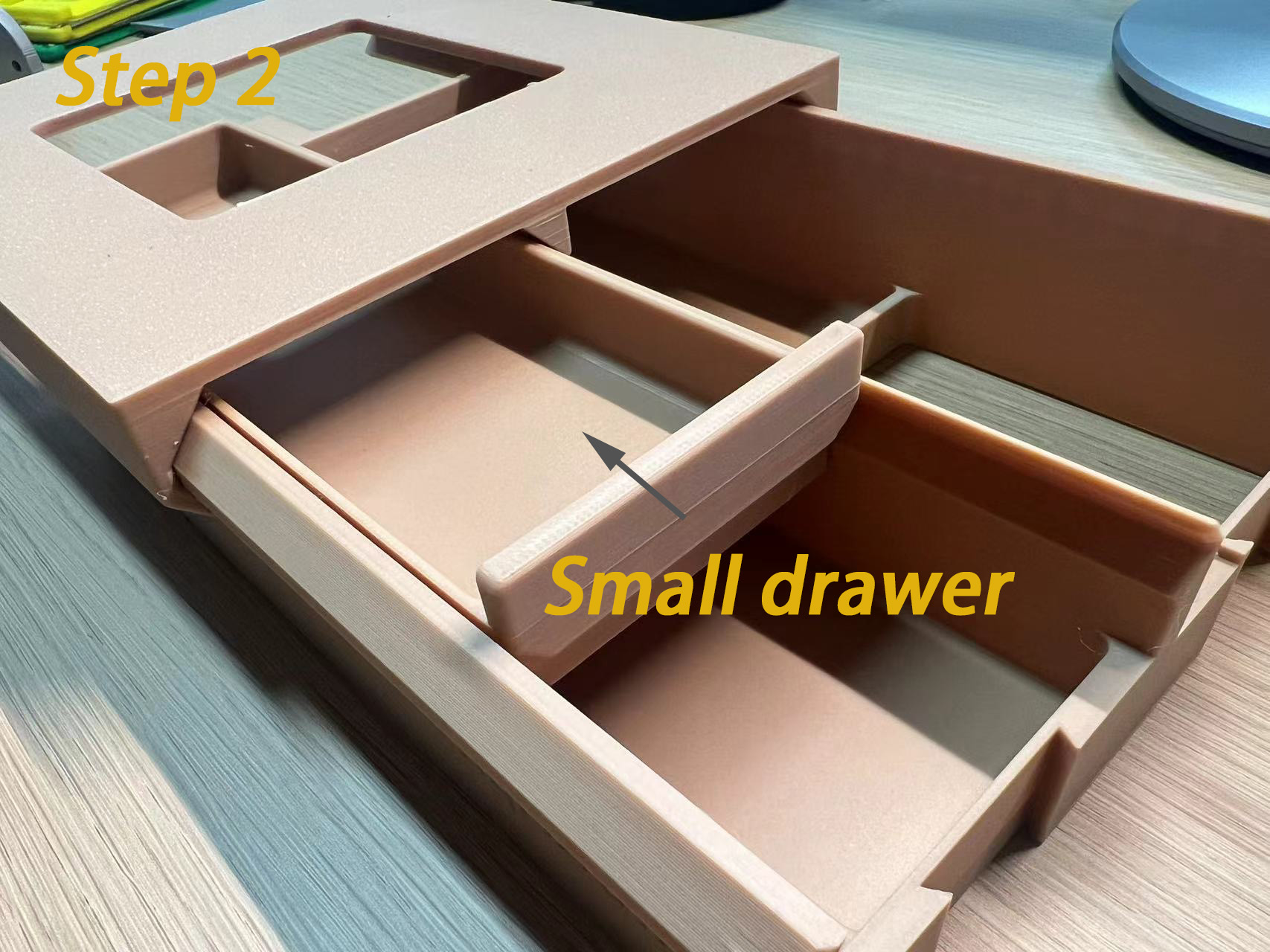 Under Table Drawer by 阿奇 MakerWorld: Download Free 3D Models