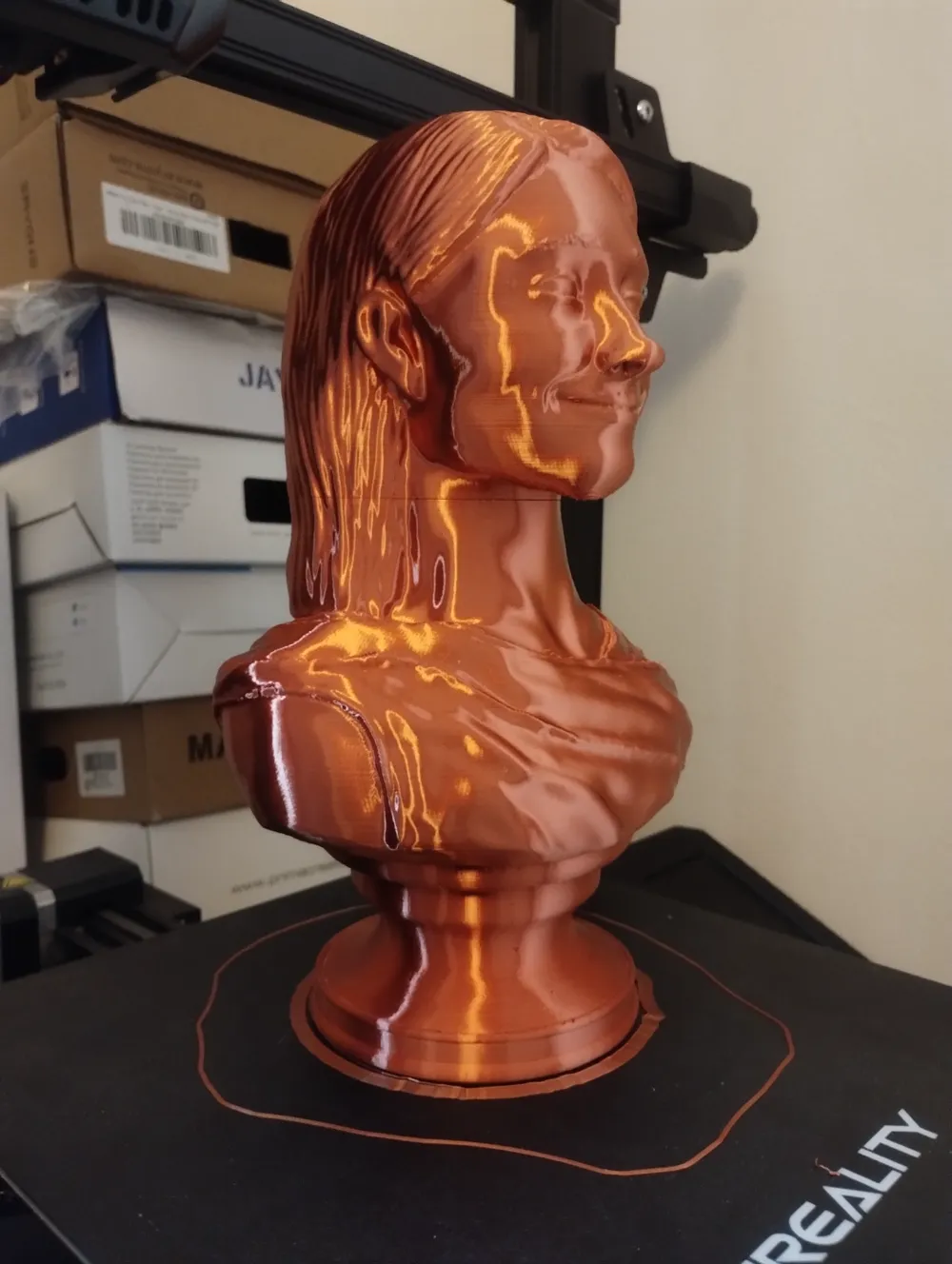 Woman Statue - Greek Bust Style by Ironic_Chameleon - MakerWorld