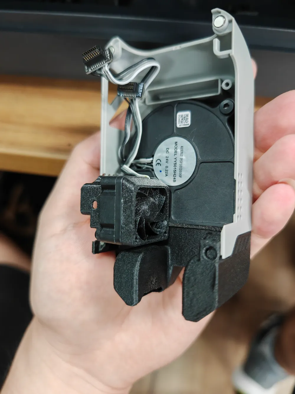 Bambu P1P\P1S Hotend Fan duct、Quick repair Remixed by SIVIS - MakerWorld