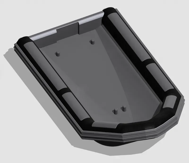 Ribtec Boat For Building Brick People by Fyrby Additive MakerWorld ...