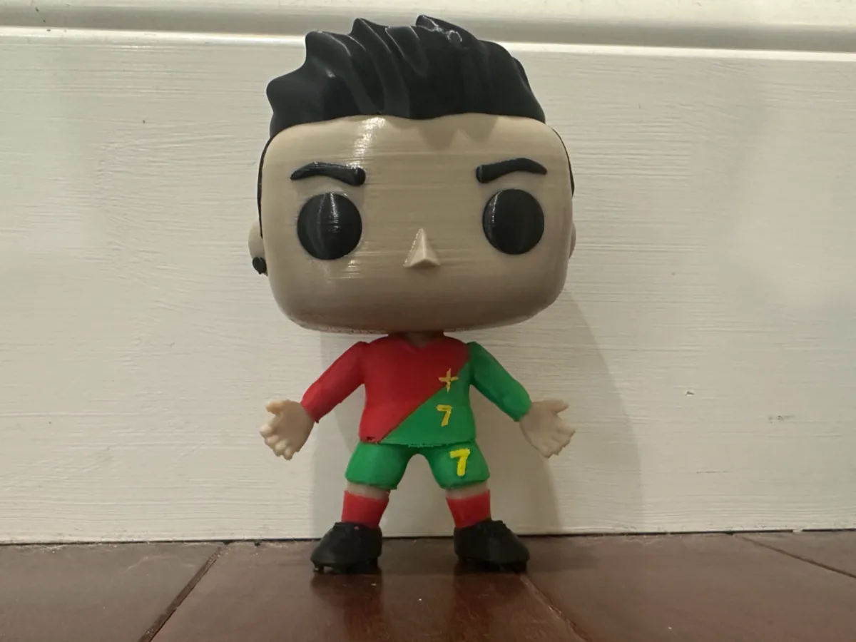 Ronaldo funko pop - Free 3D Print Model - MakerWorld