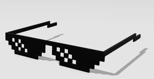 Thug Life Glasses Remixed by The3DGuy - MakerWorld