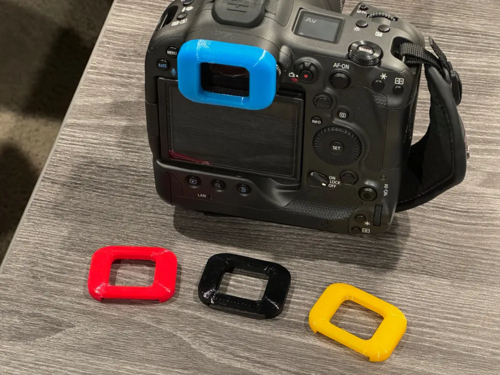 Canon EOS R3 Replacement Eye Cup - Free 3D Print Model - MakerWorld