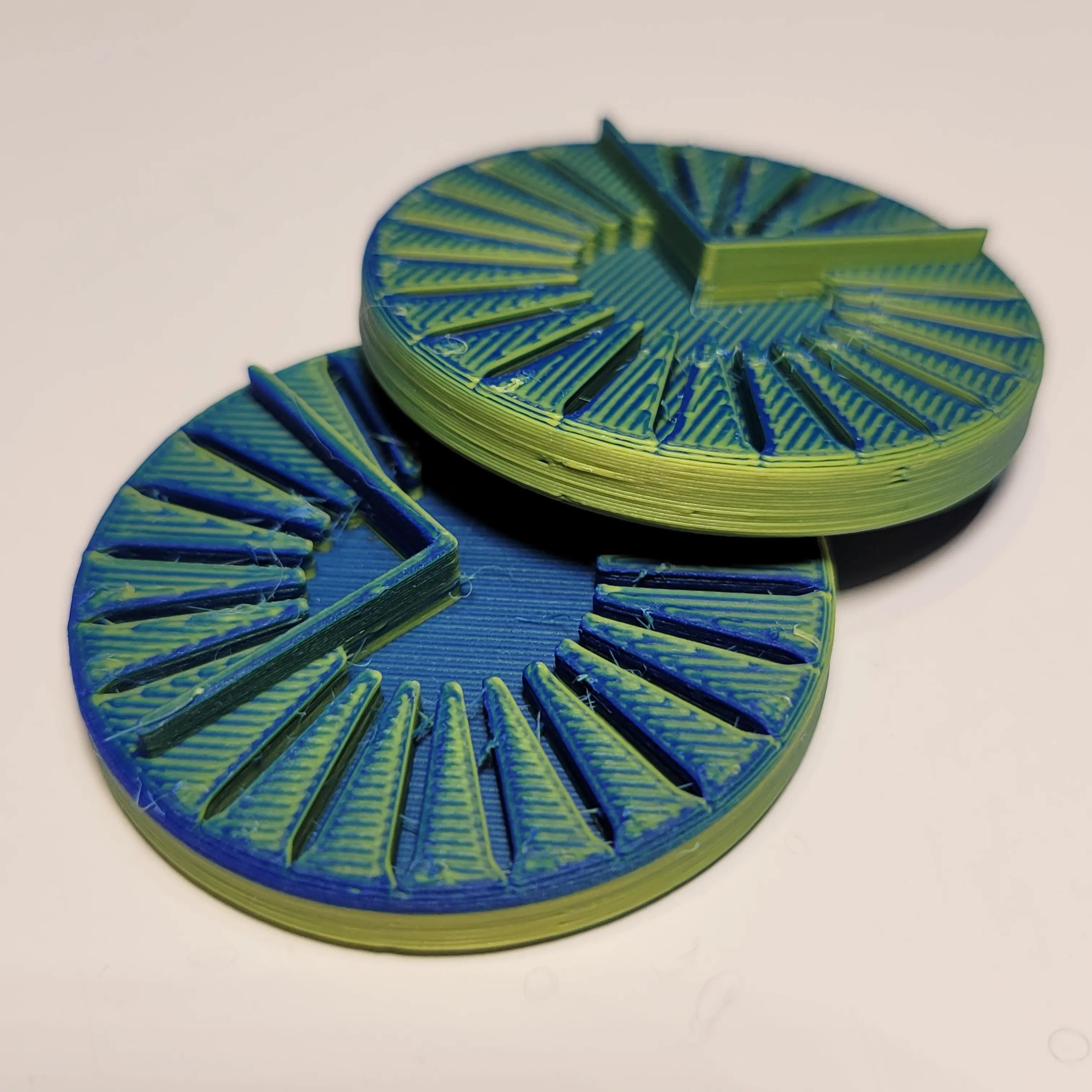 Multi-Color Filament Configuration Disk: MCFCD - Free 3D Print Model ...