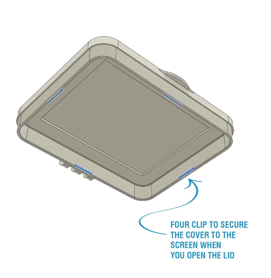 Bambu A1 Screen Cover by Rox3D - MakerWorld