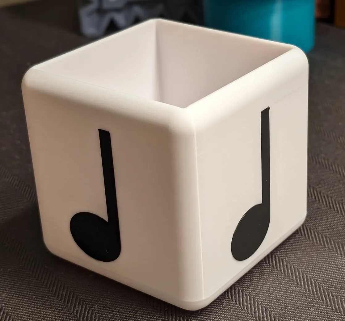 Planter Empty Block Super Mario Self-Watering 3" by anselor - MakerWorld