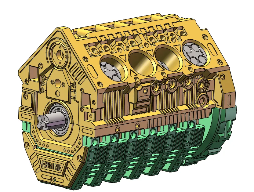 Flaming Fox V8 by WH MakerWorld: Download Free 3D Models