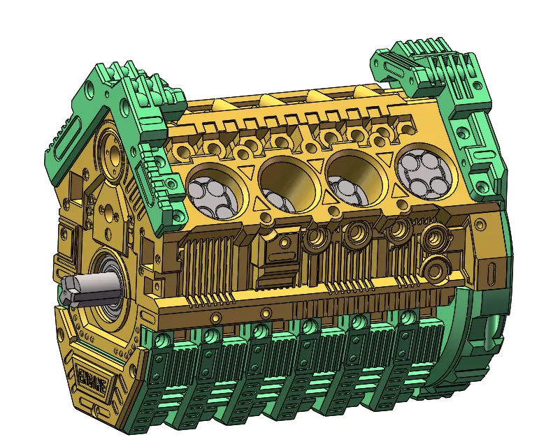 Flaming Fox V8 by WH MakerWorld: Download Free 3D Models