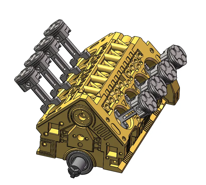 Flaming Fox V8 by WH MakerWorld: Download Free 3D Models