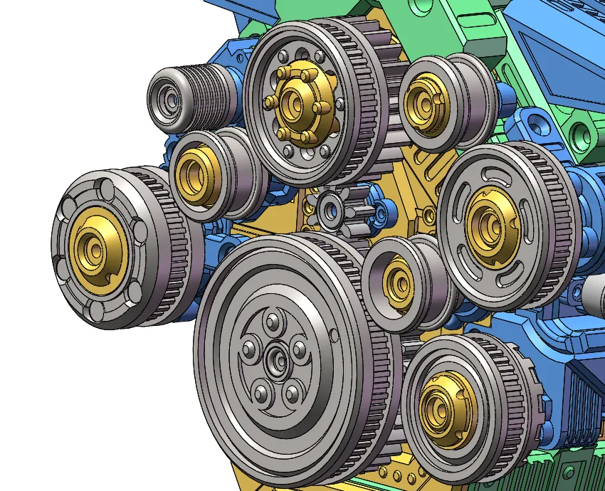 Flaming Fox V8 by WH MakerWorld: Download Free 3D Models