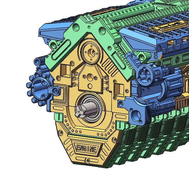 Flaming Fox V8 by WH MakerWorld: Download Free 3D Models