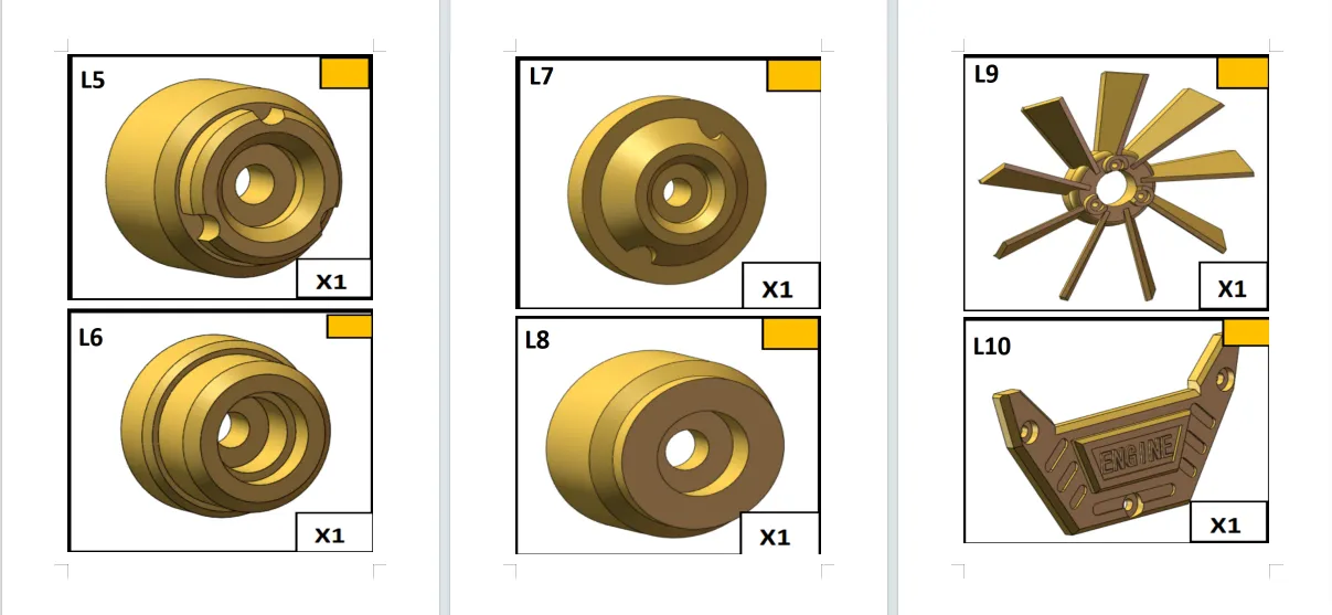 Flaming Fox V8 by WH MakerWorld: Download Free 3D Models