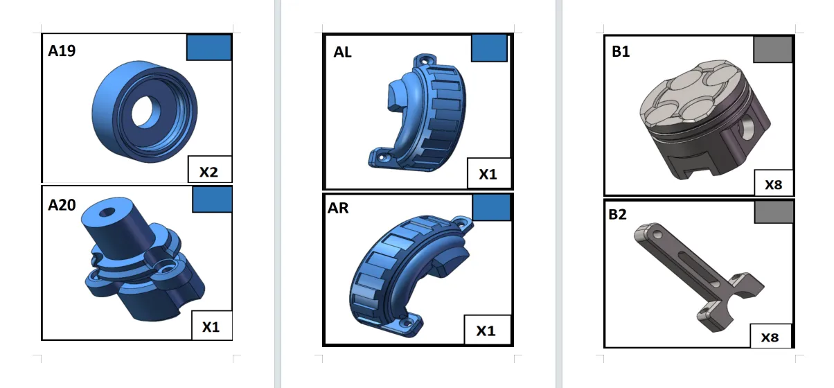 Flaming Fox V8 by WH MakerWorld: Download Free 3D Models