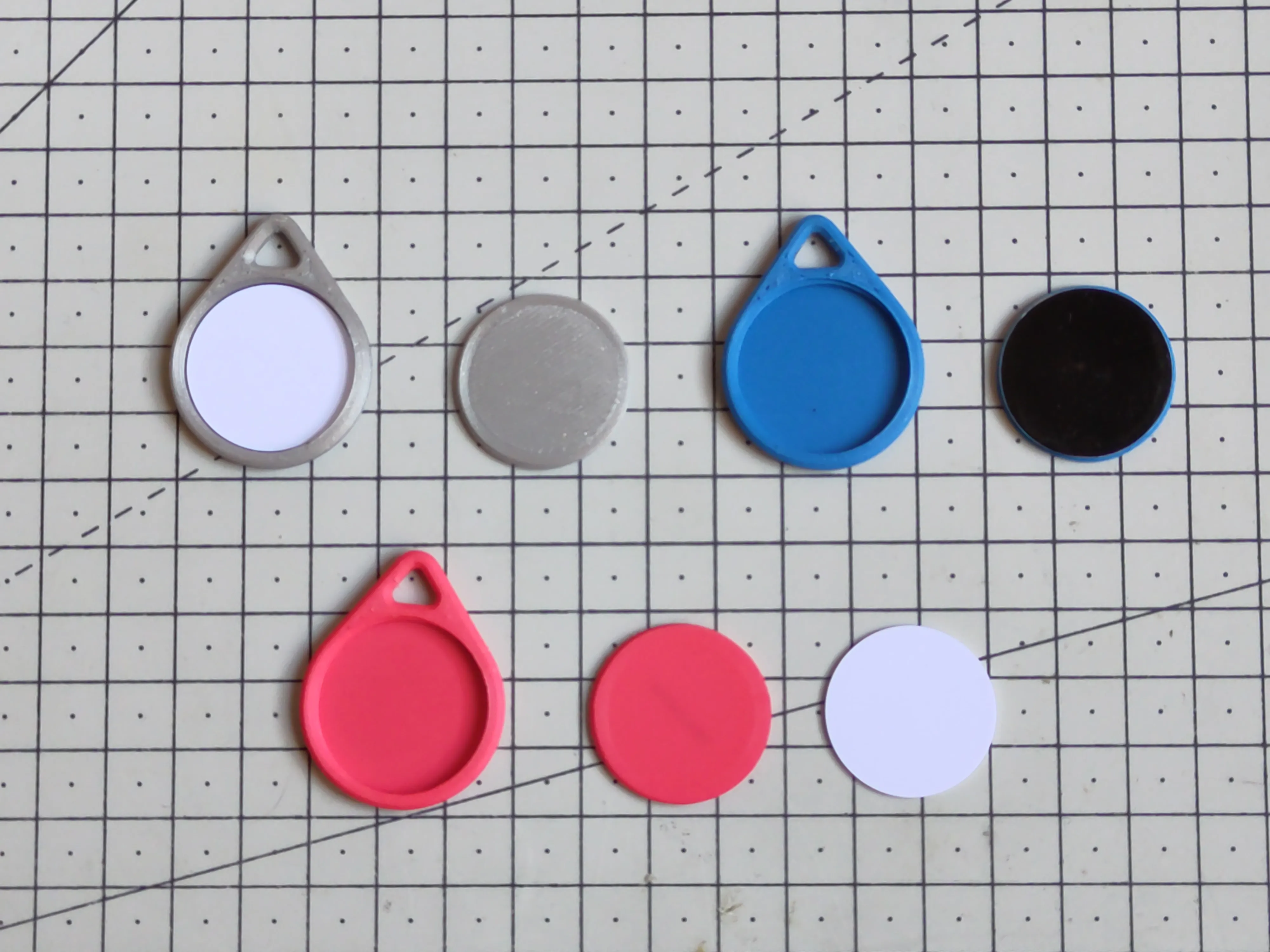 NFC Tag Keychains by orax MakerWorld: Download Free 3D Models