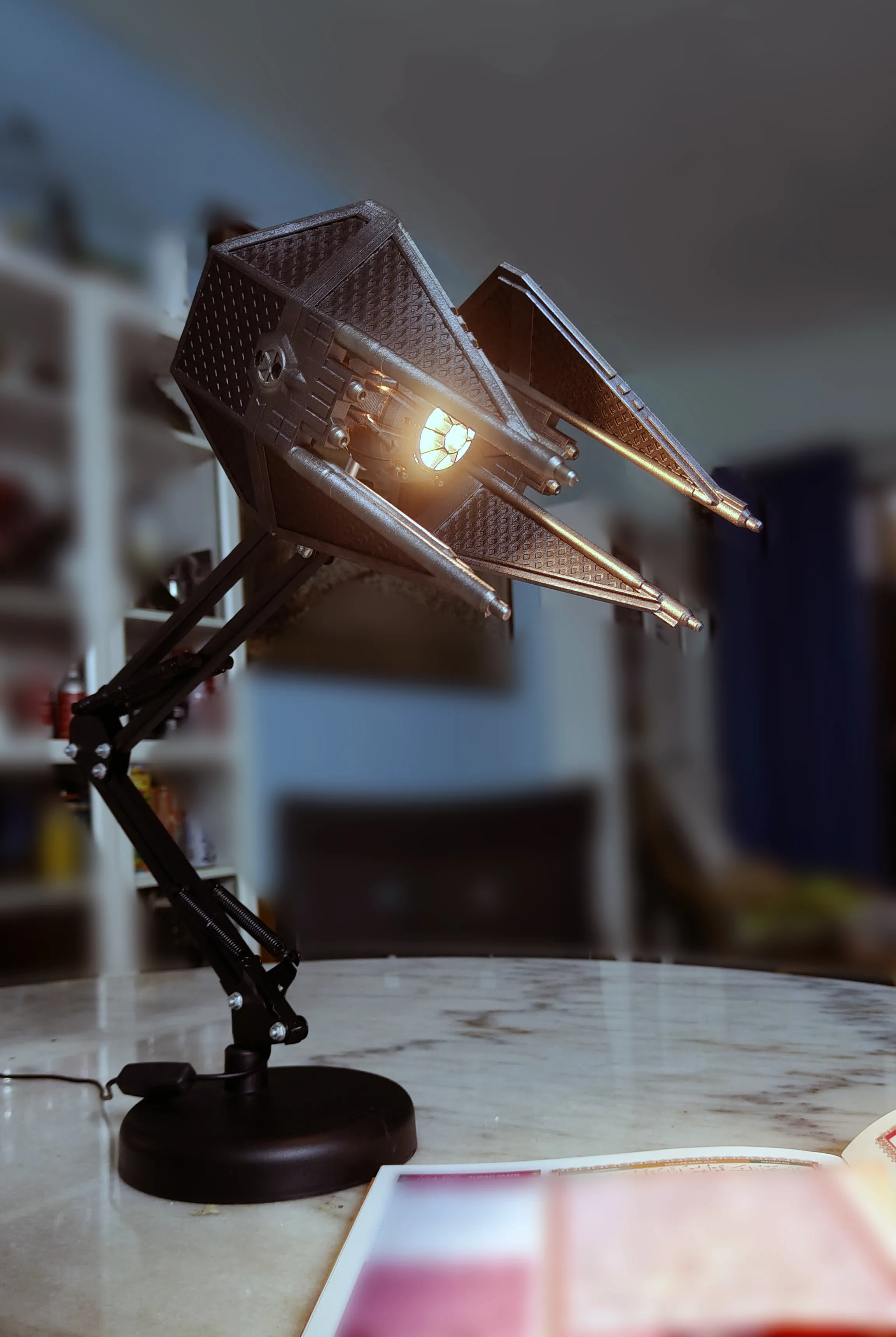 Tie Interceptor Desk Lamp LED kit 001 by fay3dlab MakerWorld: Download ...