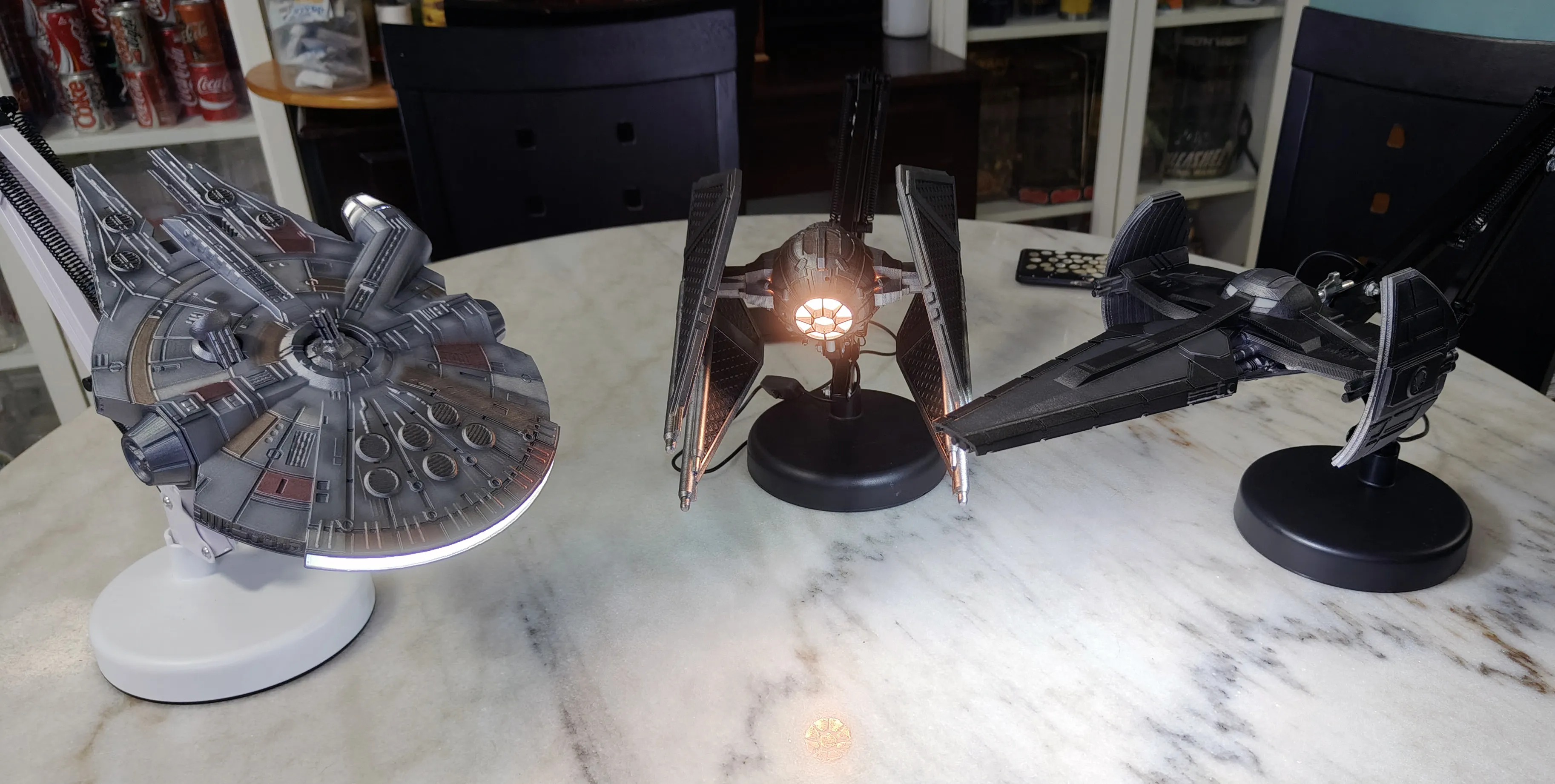 Tie Interceptor Desk Lamp LED kit 001 by fay3dlab MakerWorld: Download ...
