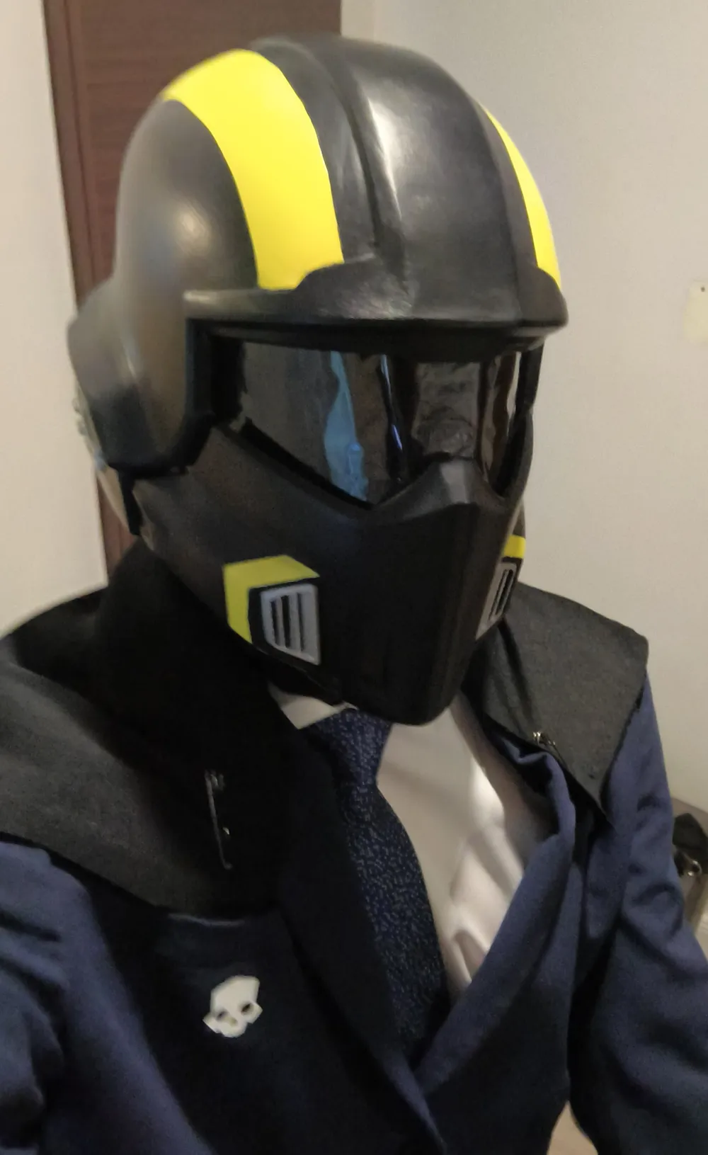 HELLDIVERS B-01 Tactical Helmet for BBL A1 Remixed by P.Etah - MakerWorld